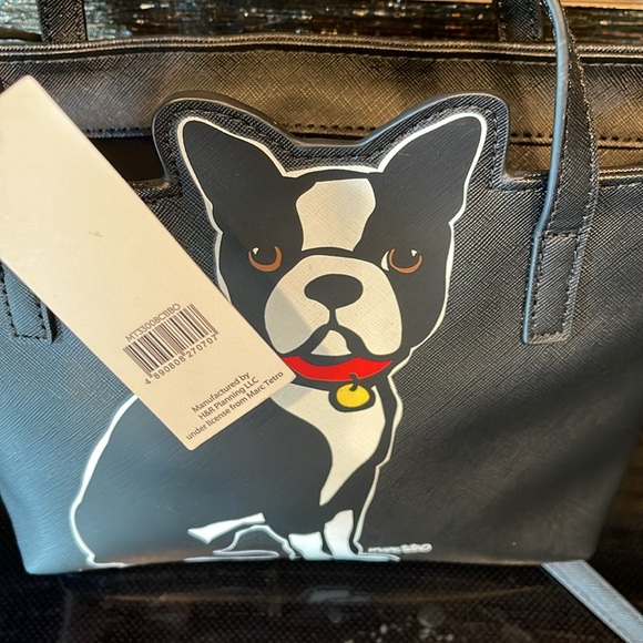 Disney | Bags | Marc Tetro Crossbody Tote Bag Boston Terrier Frenchton ...